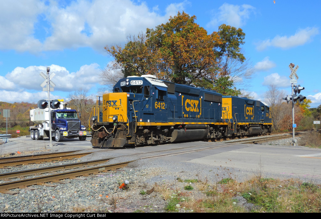 CSX 6412 and 2330
